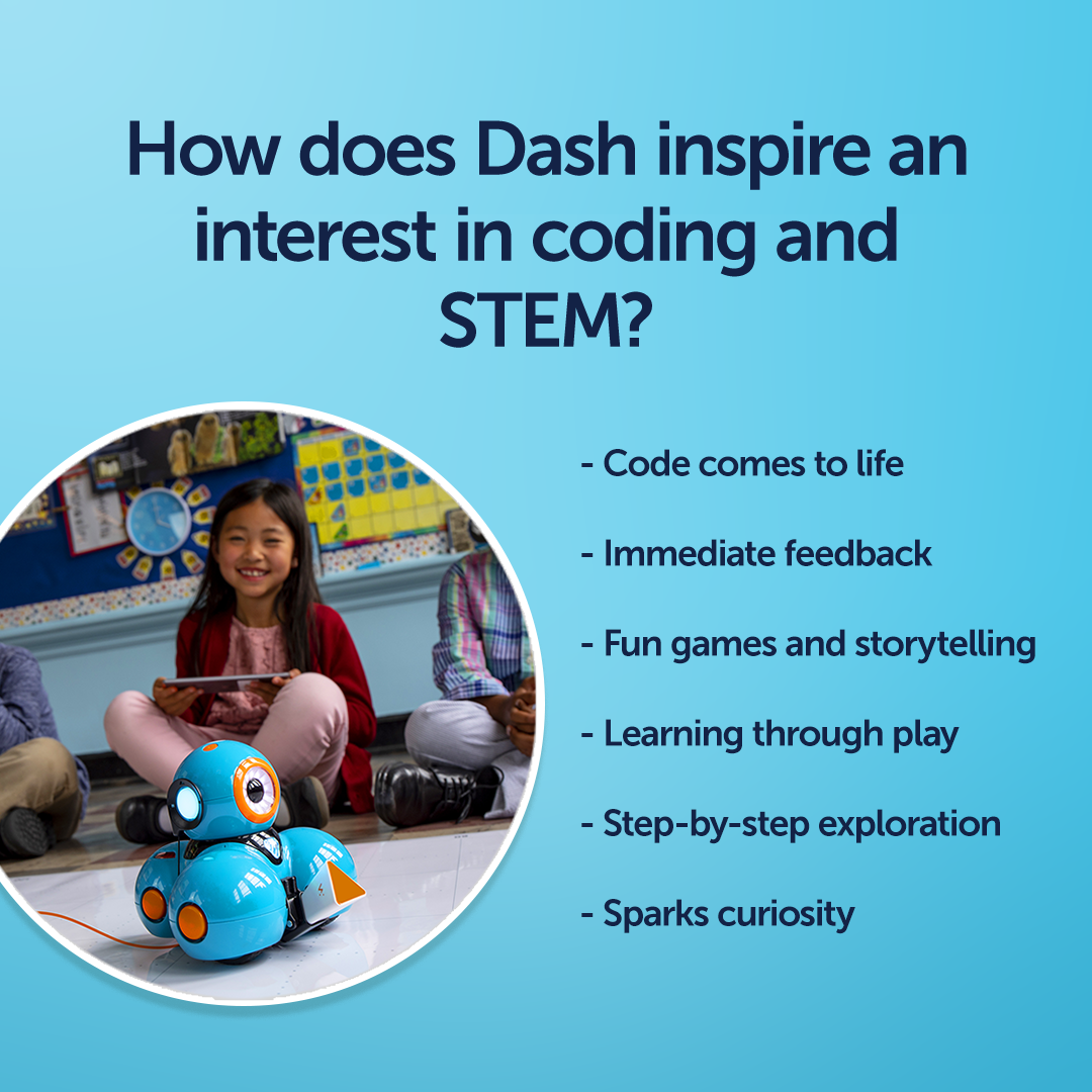 Dash Robot from Wonder Workshop – Moravia Education
